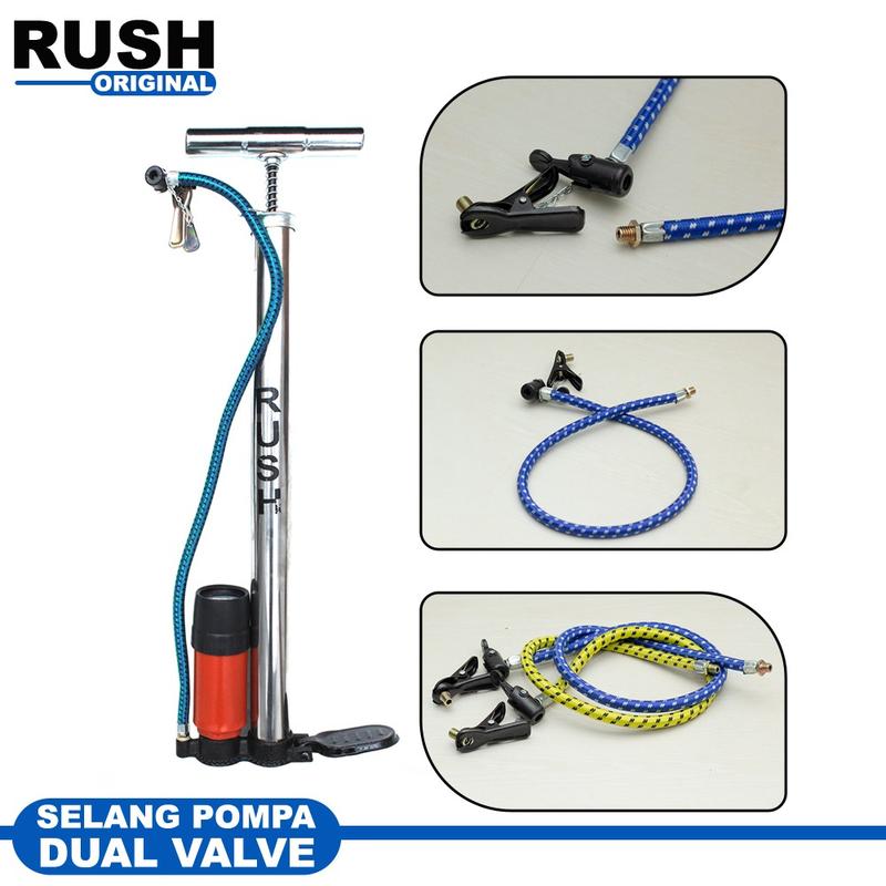 RUSH SELANG POMPA WARNA Selang pompa manual pompa tabung sepeda - Shop ...