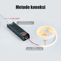 Jual Apollo LED Strip COB 5 Meter 288LED DC 12V IP33 Lampu Strip ...