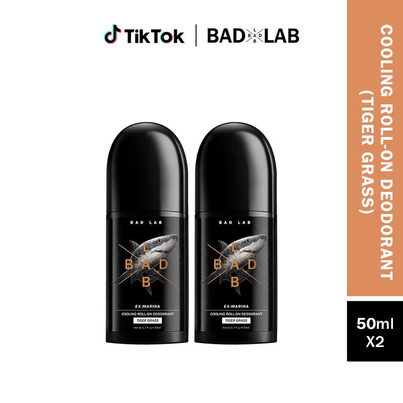 Bad Lab Cooling Roll-On Deodorant For Sensitive Skin 50ml x 2 - TikTok ...