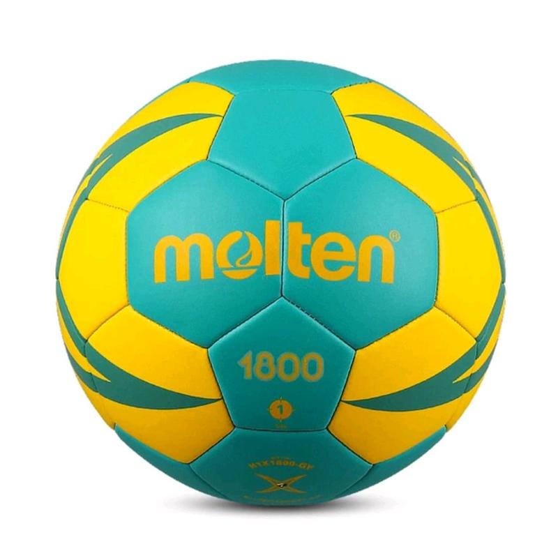 MOLTEN HANDBALL HX1800-GY SERIES, SIZE 2&3. Green Yellow Outdoor ...