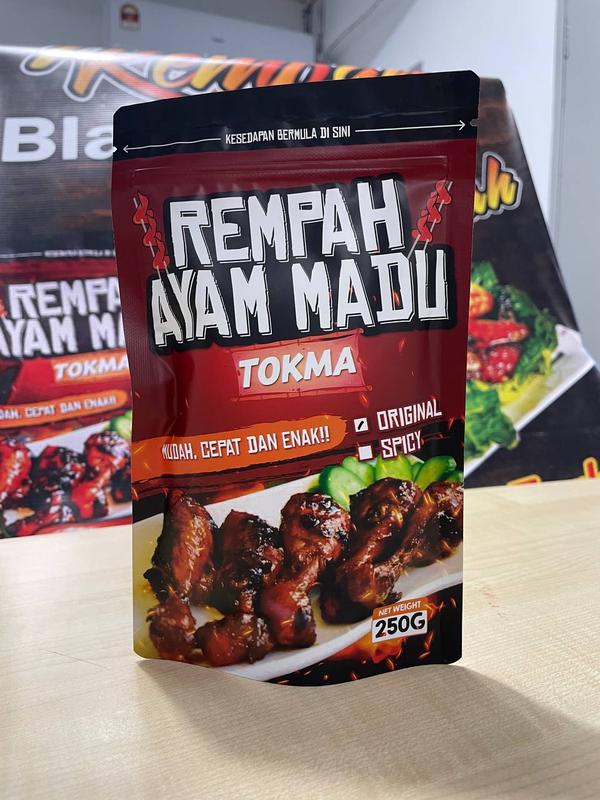 Rempah Ayam Madu Tokma 250gram Original sesuai untuk perapan - TikTok ...