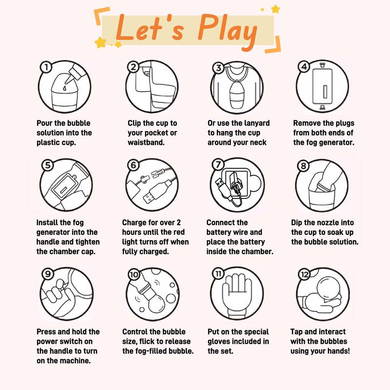 NEW-2025 Trending Mist Bubble Wand – TikTok Viral Smoke Bubble Toy with ...