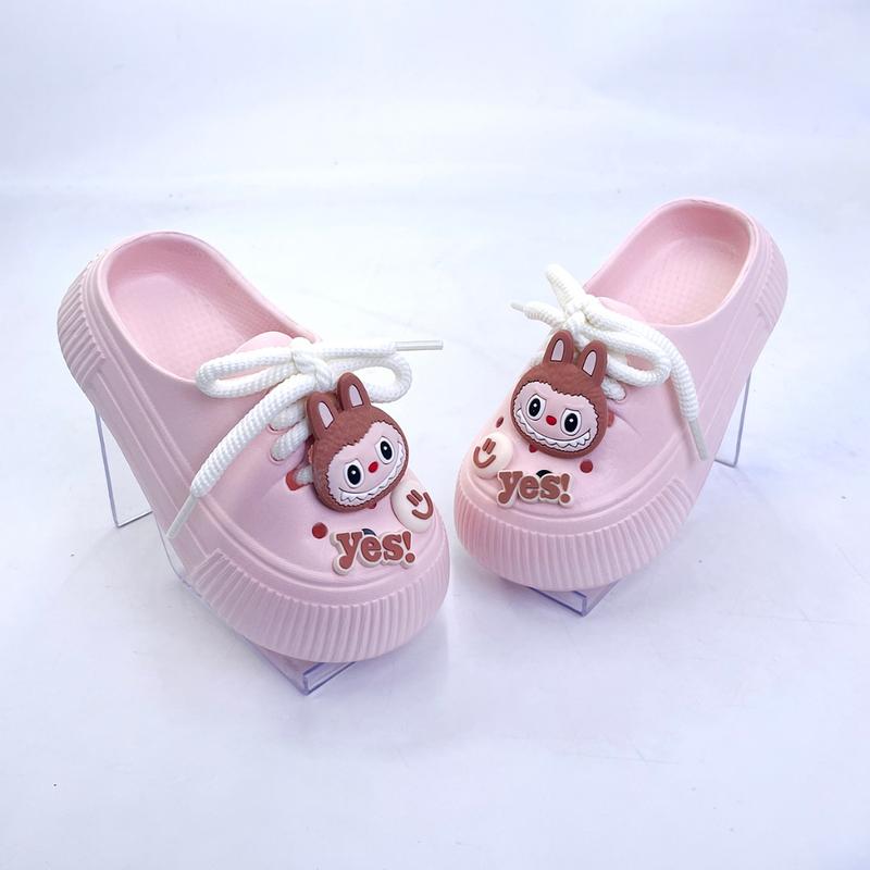 Sandal Anak Baim Labubu Perempuan Jibbitz Kekinian Sepatu Fashion ...