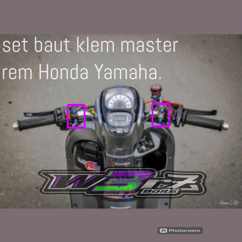 (isi 4) Baut probolt titanium / stainless klem master rem s - Shop ...