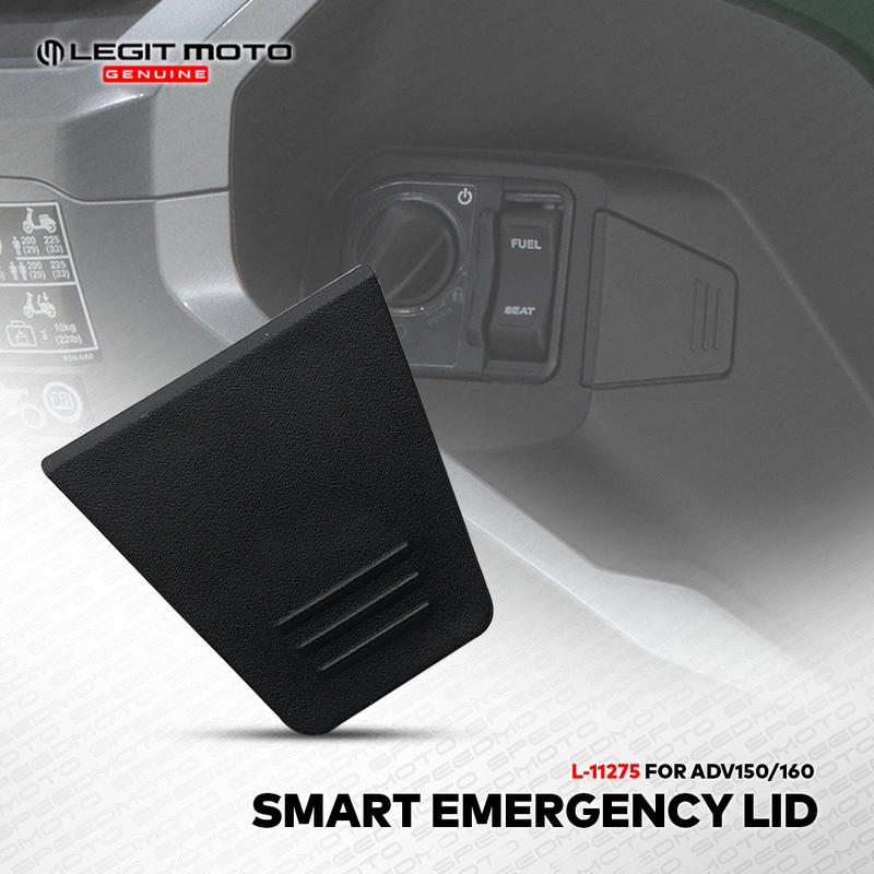 LEGITMOTO ADV 150 / ADV 160 SMART EMERGENCY LID CAP MATTE BLACK ...