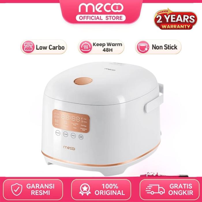 Mecoo Most Aesthetic Rice Cooker Ultra Warm 48H 1.8L Low Carbo Low ...
