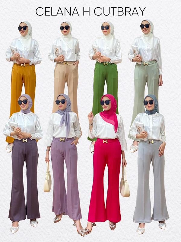 Celana H Cutbray Scuba - Celana Cutbray Scuba - Shop | Tokopedia