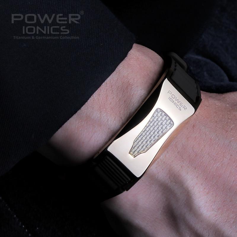 Power Ionics - Gelang jam tangan Ironman, 3000ion / cc, titanium ...