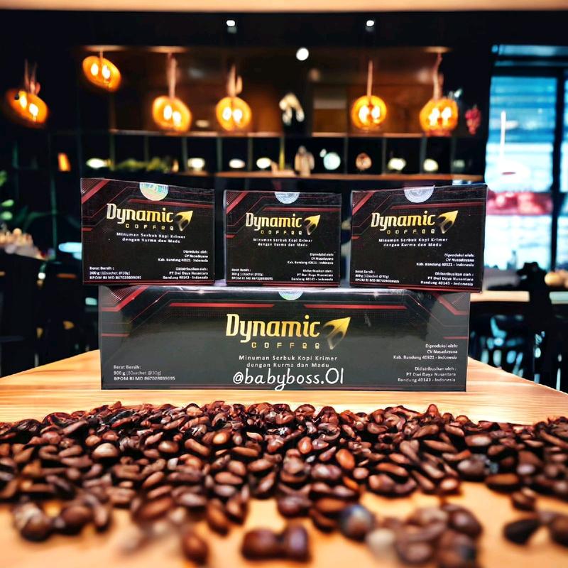 DYNAMIC COFFEE 1box isi 10 sachet Original - Shop | Tokopedia