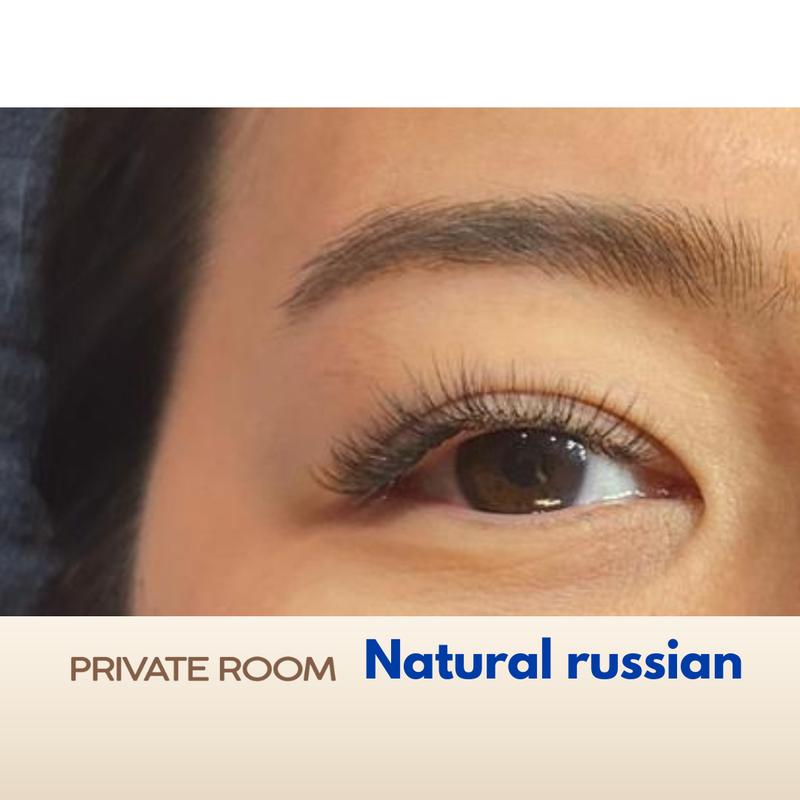 1 Natural Russian Lash Set with Eyemask Patch - Physical Voucher ...