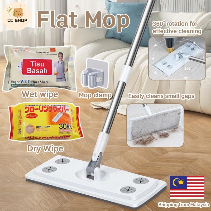 Mop Tisu Pakai Buang Wet Dry Wipe Tissue Wipes Kertas Pengelap Lantai ...