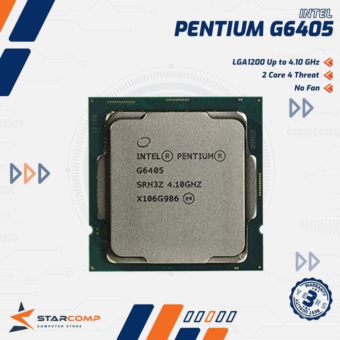 Promo Processor Intel Pentium Gold G6405 Tray Up To 4.1GHz LGA 1200 ...