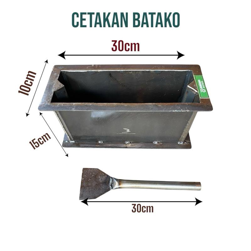 TERLARIS(COD) ALAT CETAKAN BATAKO TEMBOK ukuran 30x15x10cm - Shop ...