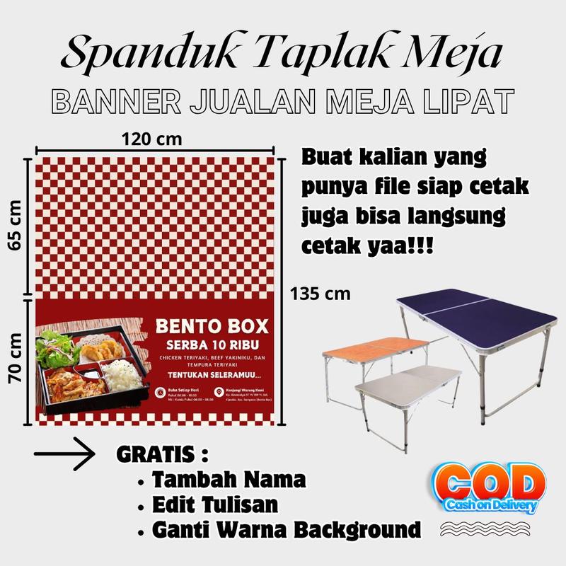MEJA LIPAT PORTABLE | MEJA LIPAT PORTABLE JUALAN | TAPLAK | BANNER ...