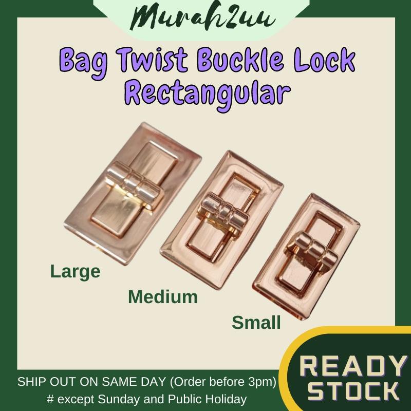 Bag Lock- Bag Twist Buckle Lock -Rectangle / Beg Twist Buckl - TikTok ...