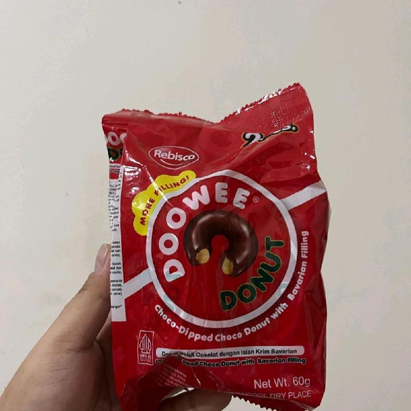 Rebisco Dowee Donut with Bavarian Filling isi 2pcs - Shop | Tokopedia