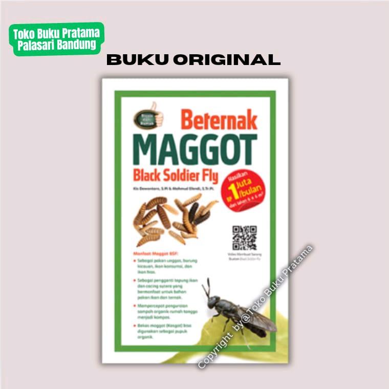 Buku Beternak Maggot Black Soldier Fly - ORI - Shop | Tokopedia