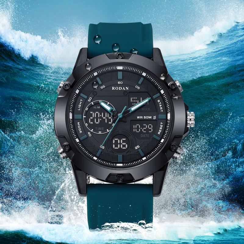 ORIGINAL RODAN MALAYSIA JAM TANGAN SPORT CODE 8028 Watches Steel ...