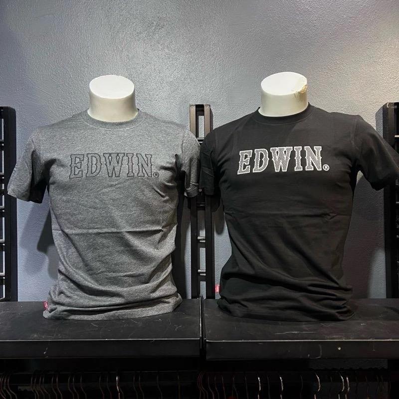 Baju T-Shirt Lelaki EDWIN Signature Logo Sulaman Baru ( 7480 - TikTok Shop Malaysia