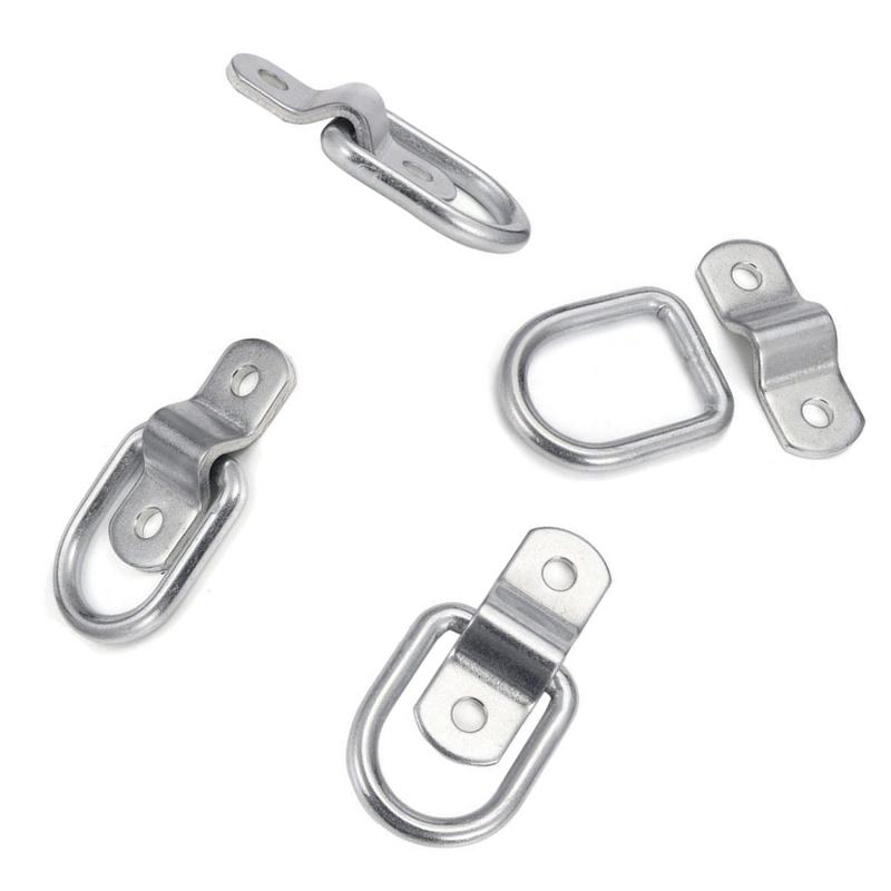 10PC D-type pull ring Hasp door buckle tie piece cargo trailer - TikTok ...