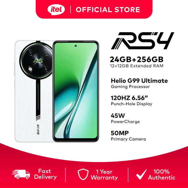 【QQEnglish Exclusive】itel RS4 RAM 24GB (12GB+12GB)+ROM 256GB - TikTok ...