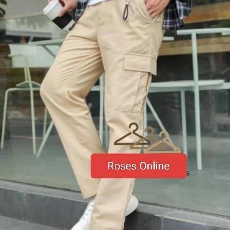 New Arrived Seluar 6 Pocket Cargo Pants Straightcut Kain Strechable - TikTok Shop Malaysia