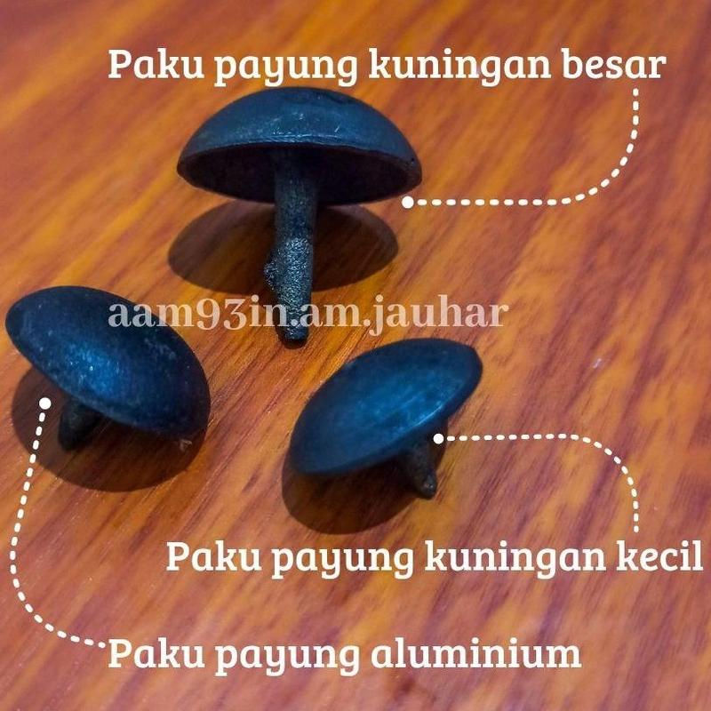 Paku Payung Kuningan Antik 3 cm Cembung Kuno Hiasan Pintu Rumah - Shop ...