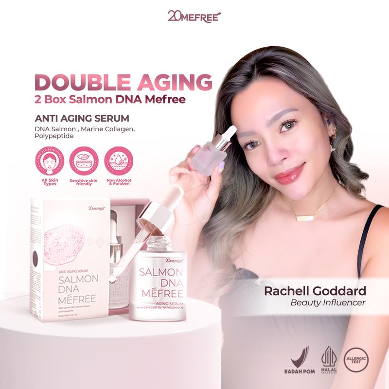 Double Aging - 2 Box Salmon DNA Mefree - Anti Aging Serum fo - Shop ...