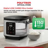 Promo Polytron Kitchenmate Rice Cooker Low Carbo Digital Magic Com 1.5L ...