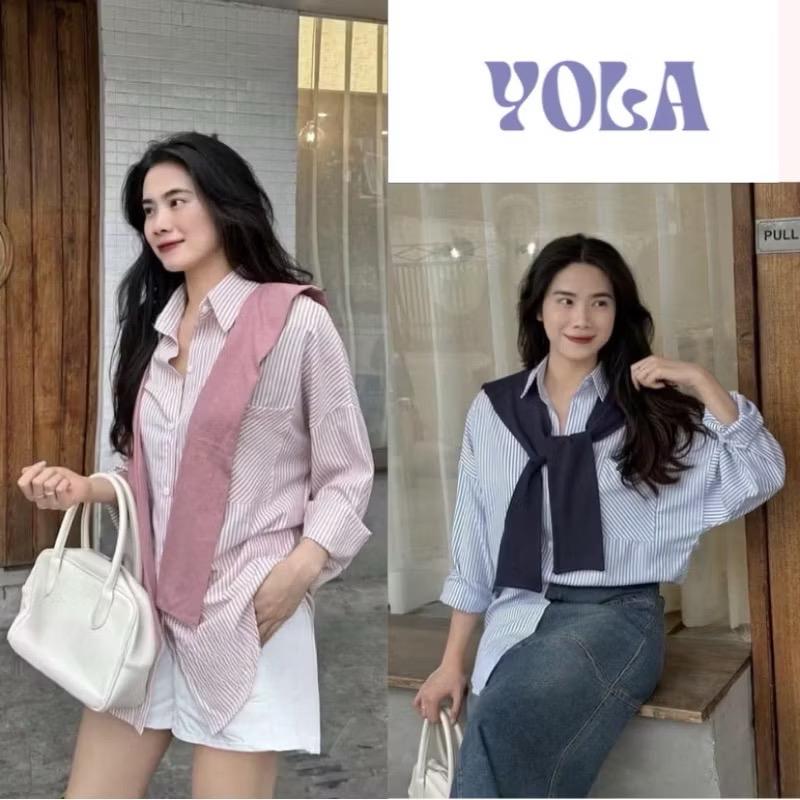 KEMEJA SHIRT SALUR SYAL LENGAN PANJANG | KEMEJA SALUR WANIT - Shop ...