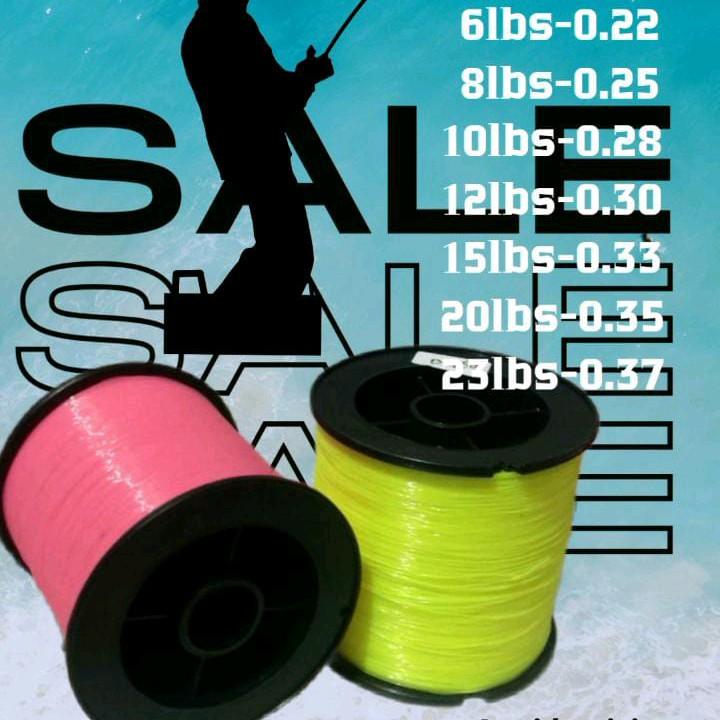 senar pancing antinkeriting bahan nilon olahan kuat dan taha - Shop ...