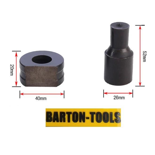 Jual Mata Punching Dies 4-25mm CH-70 BARTON Punch Hydraulic Busbar CH70 ...