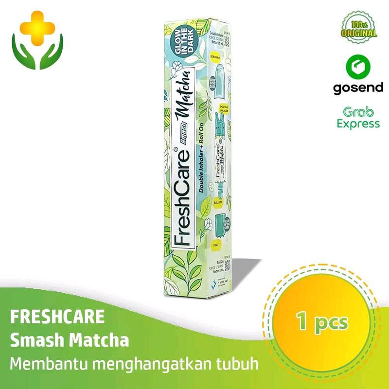 FreshCare Smash Matcha Double Inhaler + Roll On - Shop | Tokopedia