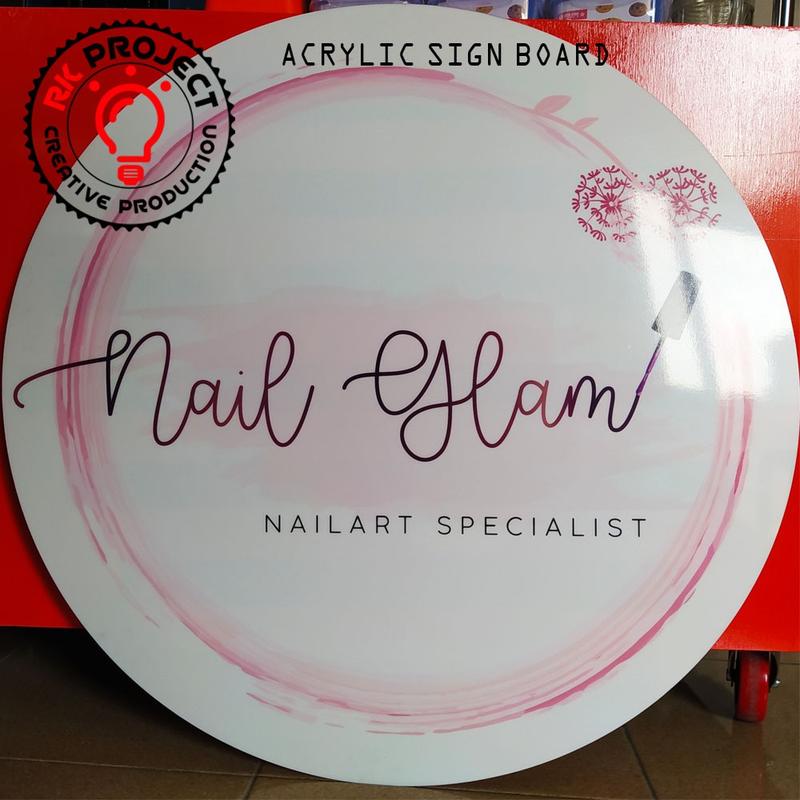 ACRYLIC SIGN BOARD CUSTOM - Shop | Tokopedia