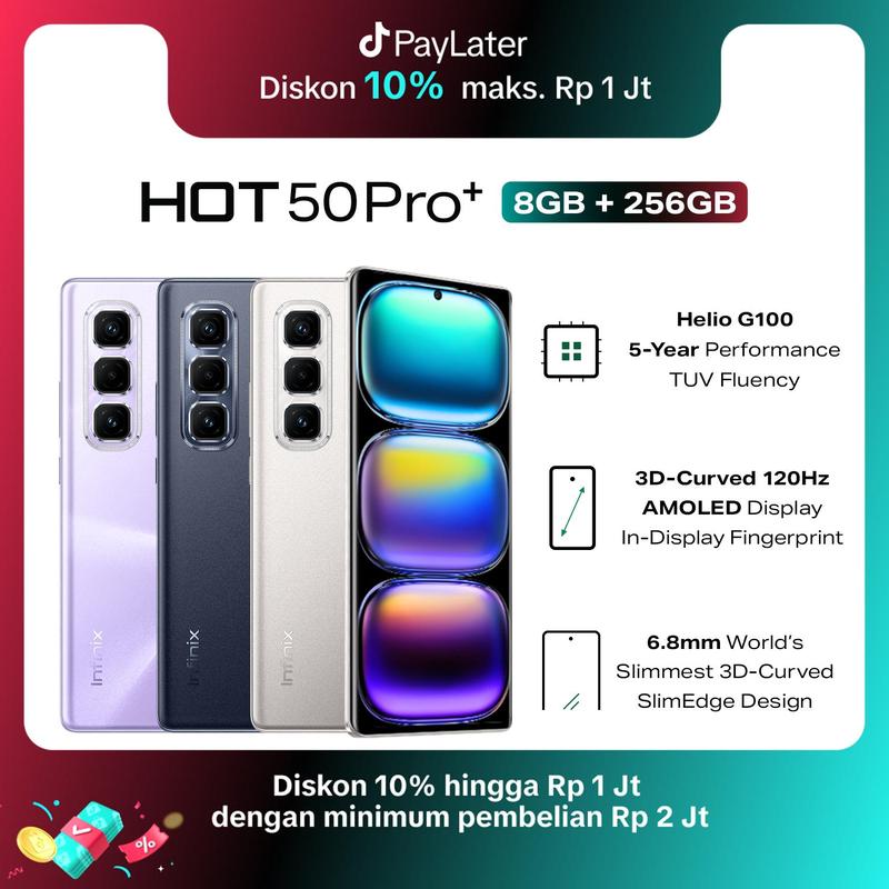(exclusive toni_cu) Infinix Hot 50 Pro+ 8/256GB - Up to 16GB - Shop ...