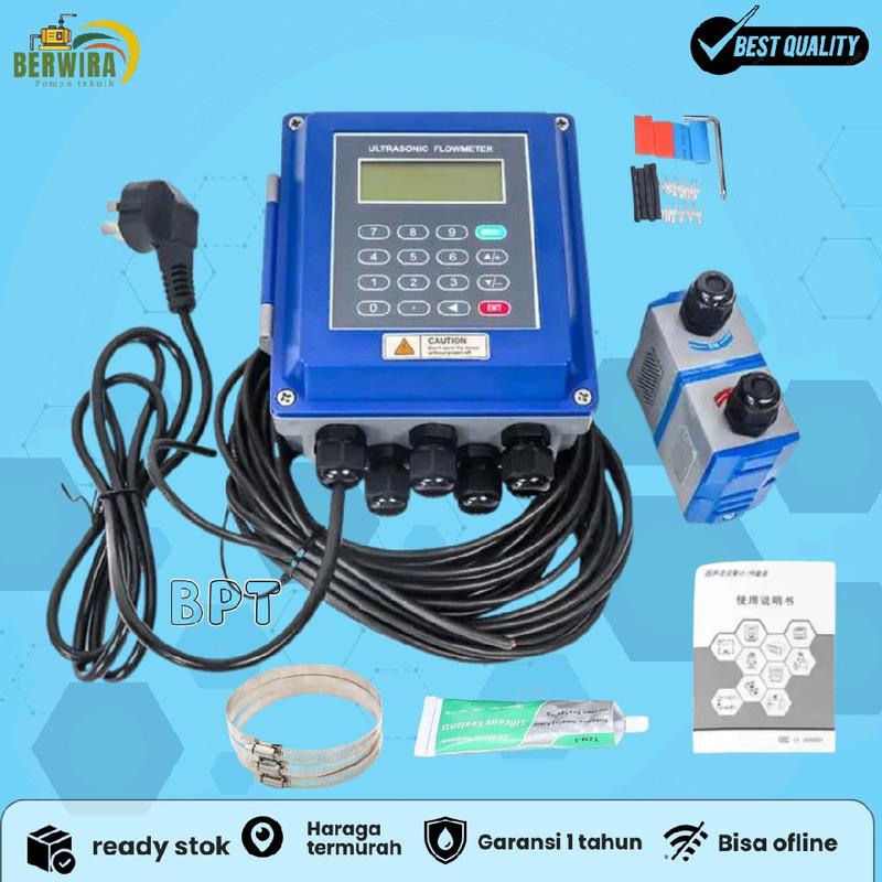 Flow Meter Solar TUF2000B Ultrasonic Liquid Tester Flowmeter TUF-2000B ...
