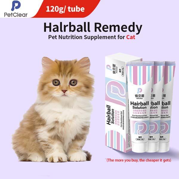 PETCLEAR Cat Nutrition Cream (120g) Hairball solution remove - TikTok ...