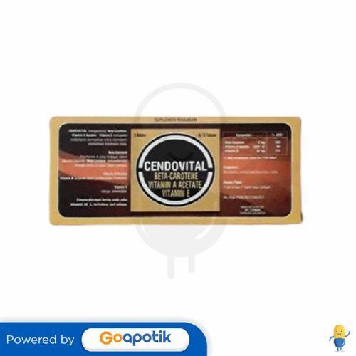 CENDO VITAL BOX 30 TABLET - Shop | Tokopedia