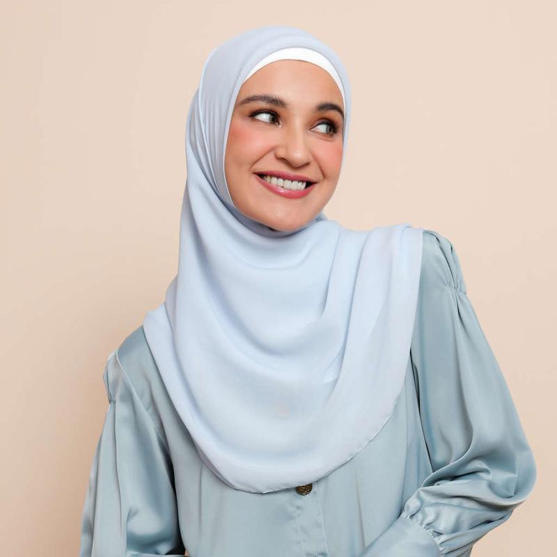 Delia Square Scarf Garden Memories SHI - Shop | Tokopedia