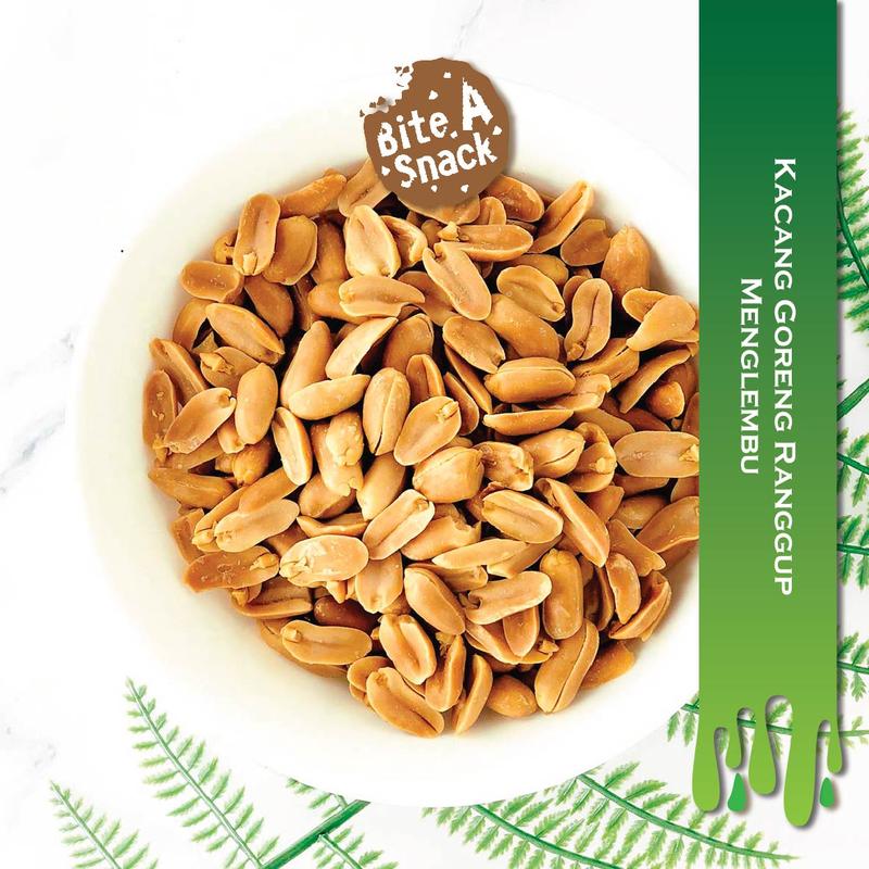 Lightly Salted Peanuts / Kacang Goreng Ranggup Menglembu 200g+-/pack ...
