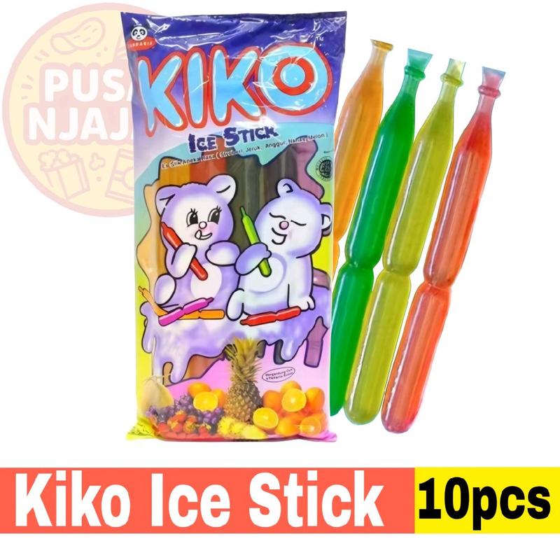 Kiko Es Ice Stick Pack isi 10pcs Aneka Rasa - Shop | Tokopedia