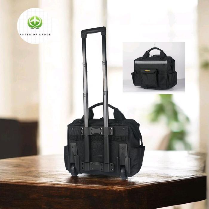 Jual Wheel Trolley Tool Bag Krisbow Tool Box Professional Electrician ...