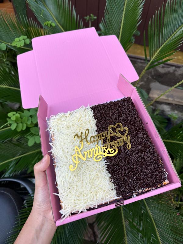 [PREMIUM size 20x20] FULL TOPING SPONGE CAKE 20X20x5CM kue & - Shop ...