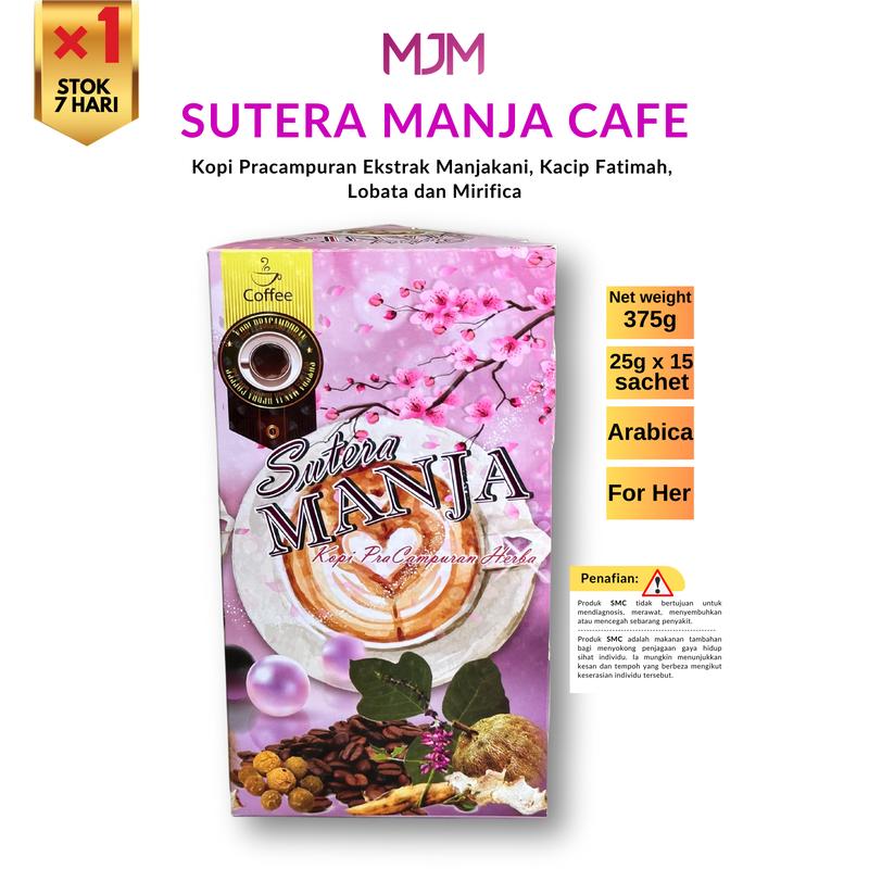 [1 BOX] KOPI SUTERA MANJA 15 sachet Coffee Organic Low Sugar - TikTok ...