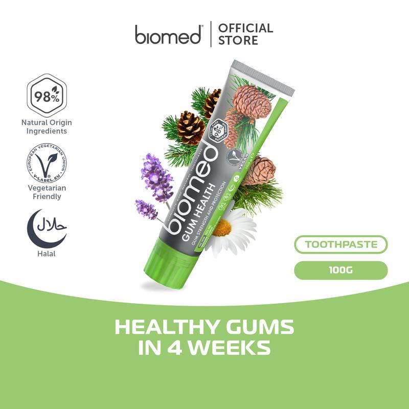 Biomed Complete Natural Toothpaste Gum Health (100g) - TikTok Shop Malaysia