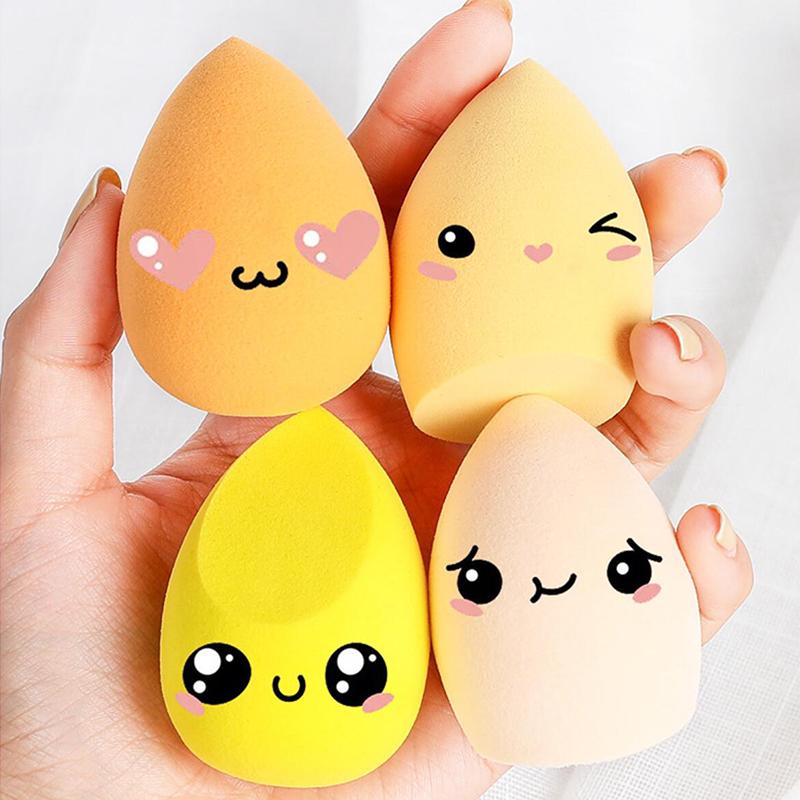 FEPO Set 4 mút tán trang điểm hình trứng có thể sử dụng khô và - TikTok ...