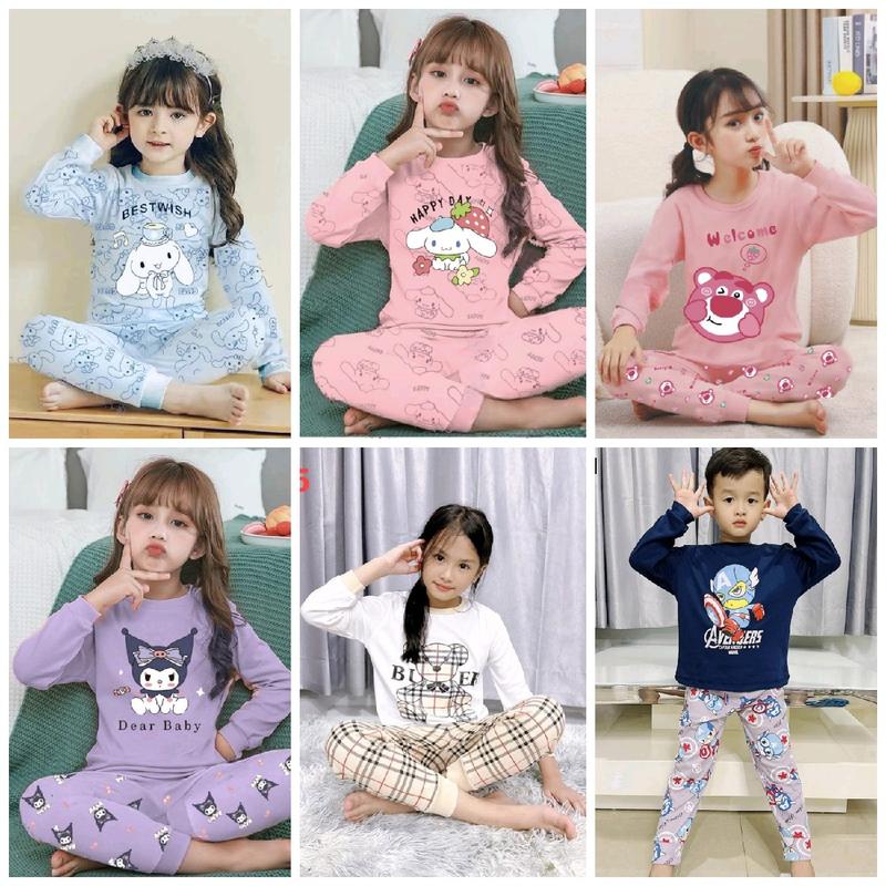 CUTE KID'S BAJU TIDUR ANAK PIYAMA SETELAN ANAK CEWEK DAN COWOK - Shop ...