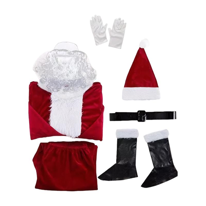 Beautifully Designed Santa Claus Clothes For Christmas Festivities ...