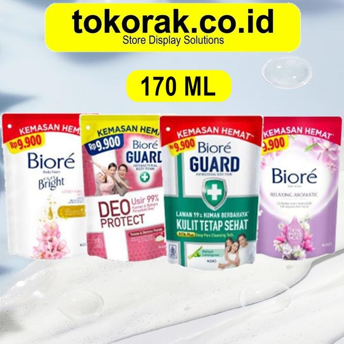 Jual SABUN MANDI CAIR 170ML BRIGHTENING BODY WASH 170 ML REFILL BODY ...