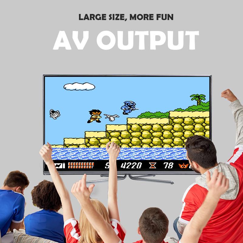 Ps1 Konsol Permainan Klasik 8-Bit, Konsol Permainan Dua Pemain, Dua ...